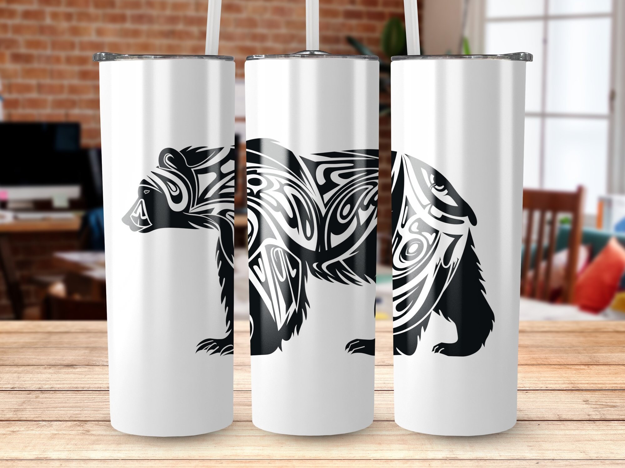 Bear SVG Canadian Native Art Alaskan Native Art Cricut Cut File Bear ...