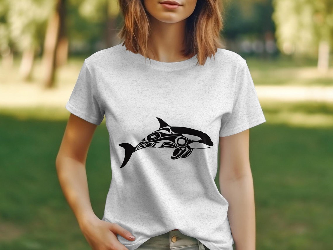 Orca SVG | Canadian Native Art | Alaskan Native Art | Cricut Cut File ...
