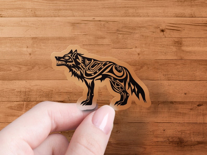 Wolf SVG Canadian Native Art Alaskan Native Art Cricut Cut File Wolf ...