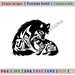 Baby Wolf SVG Baby Wolf DXF Inuit Art Alaskan Native Art Cricut Cut ...