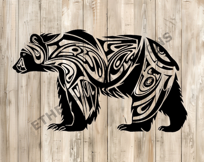 Orca SVG | Canadian Native Art | Alaskan Native Art | Cricut Cut File ...