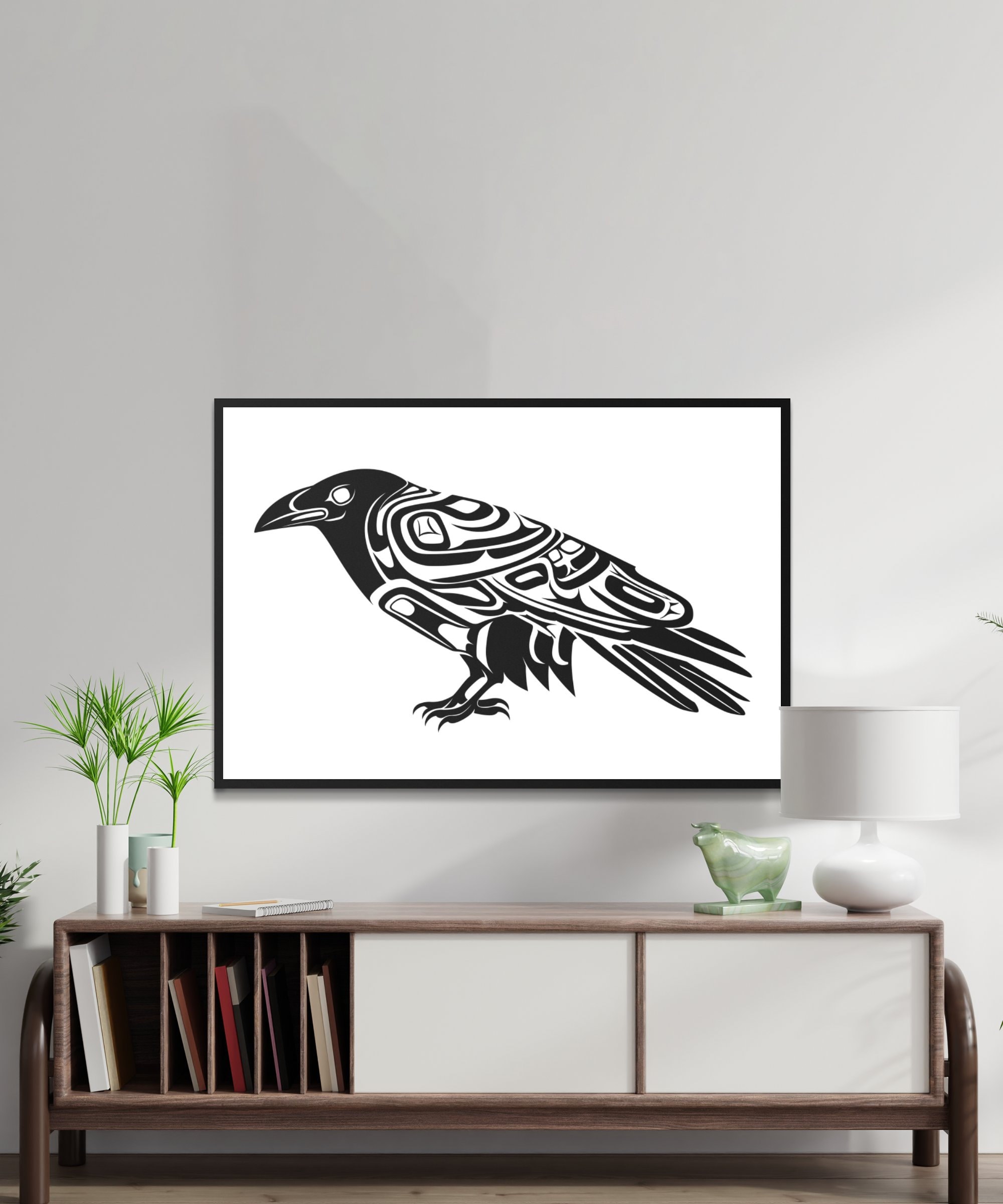 Raven SVG | Canadian Native Art, Alaskan Design (digital Files) - Etsy
