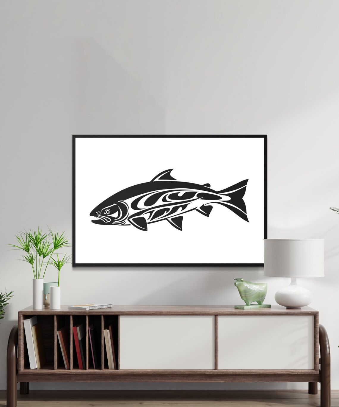 Salmon SVG Canadian Native Art Alaskan Native Art Cricut Cut File ...