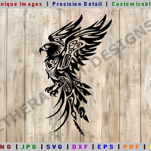 Eagle SVG | Canadian Native Art | Alaskan Native Art | Cricut Cut File ...