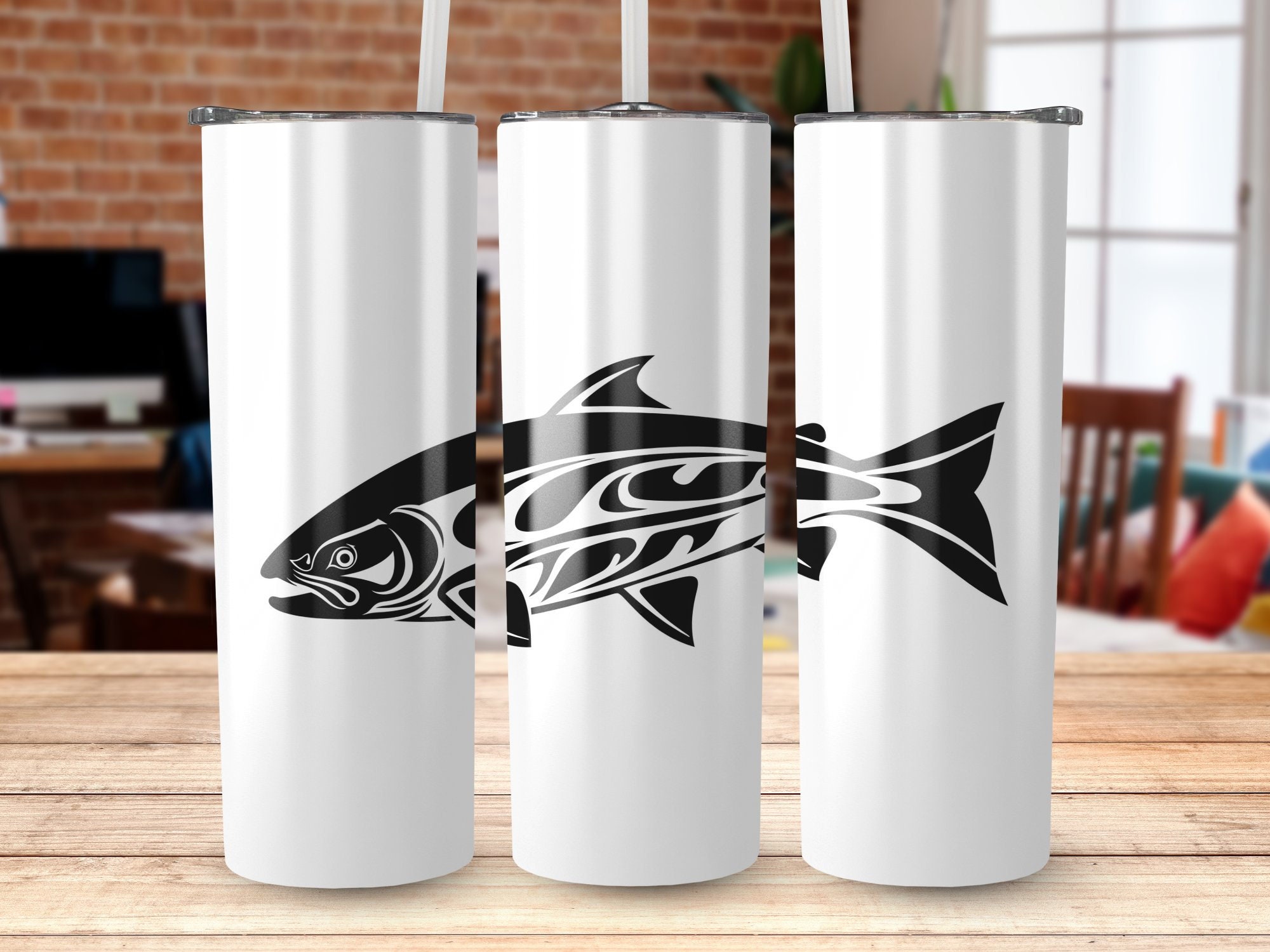 Salmon SVG Canadian Native Art Alaskan Native Art Cricut Cut File ...