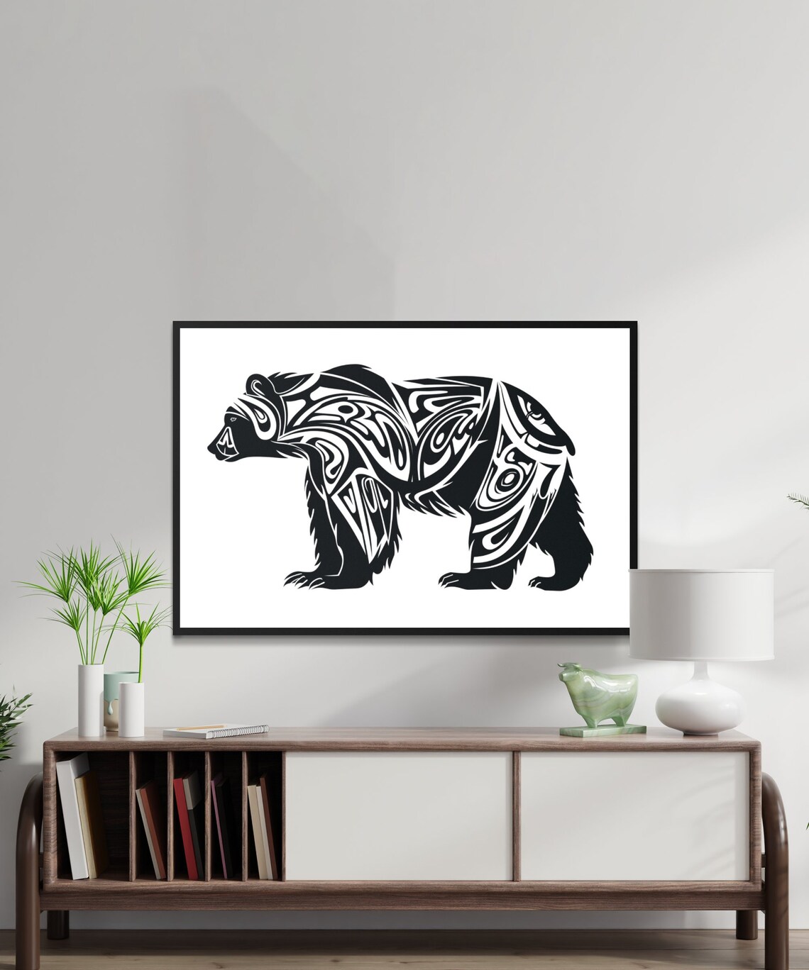 Bear SVG | Canadian Native Art | Alaskan Native Art | Cricut Cut File ...
