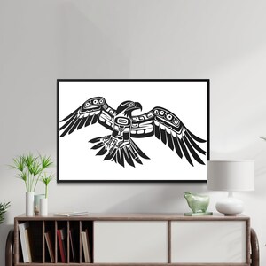 Eagle SVG | Alaskan Native Art Cut File (digital Clipart) - Etsy