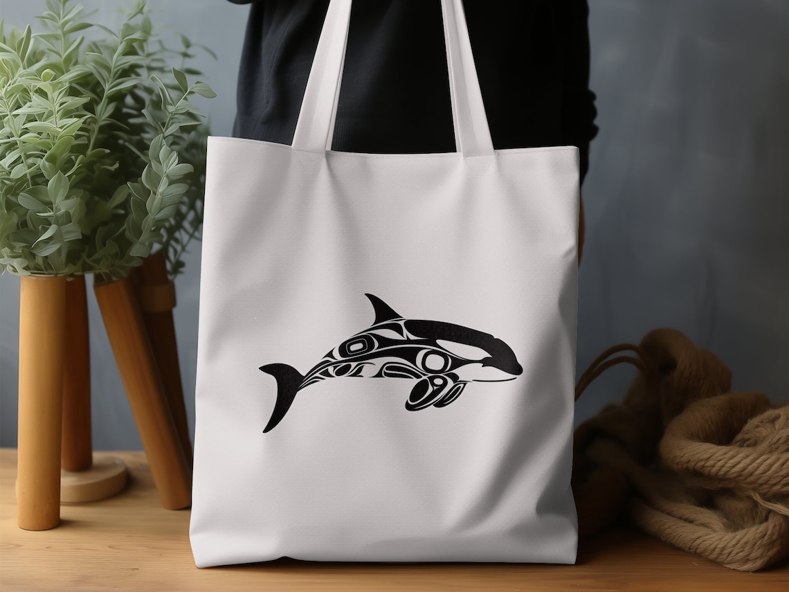 Orca SVG Canadian Native Art Alaskan Native Art Cricut Cut File Orca ...