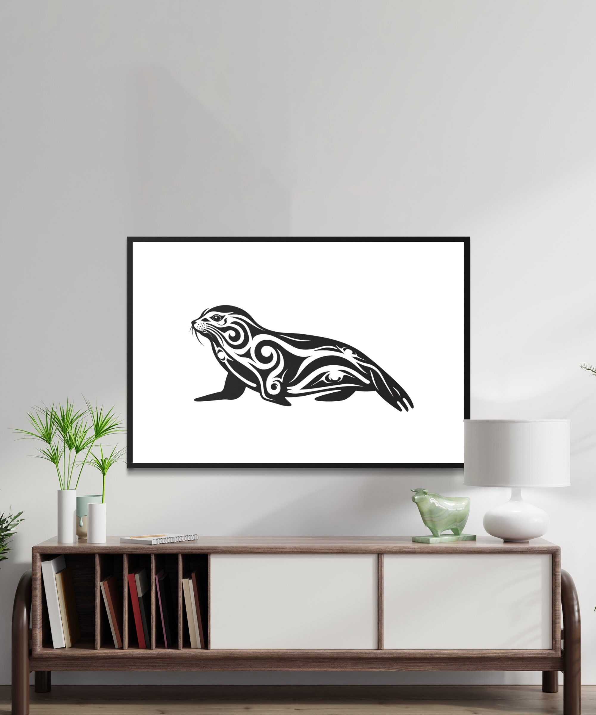 Seal SVG | Canadian Native Art | Alaskan Native Art | Cricut Cut File ...