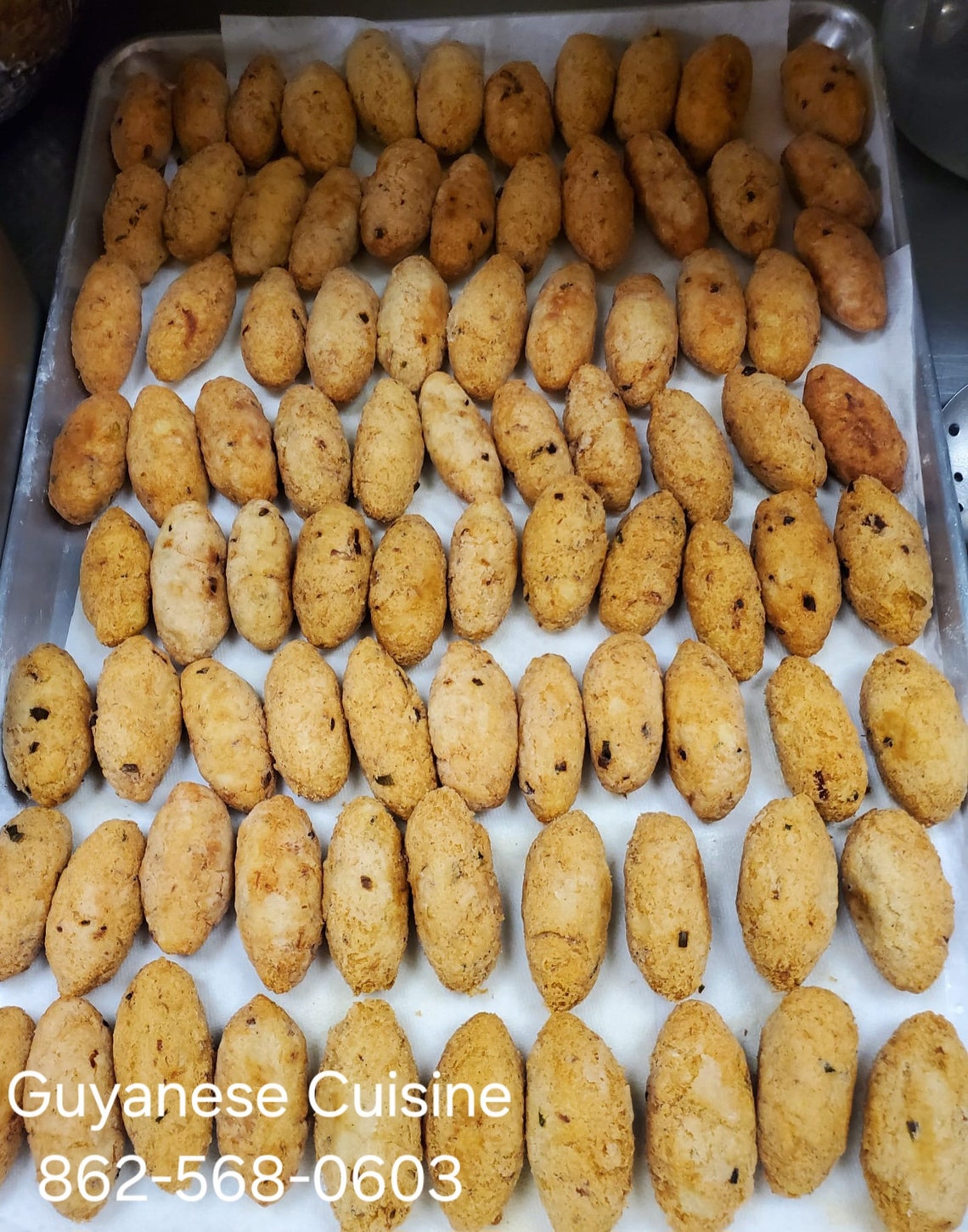 Guyanese Fish Cake [party Size]. - Etsy
