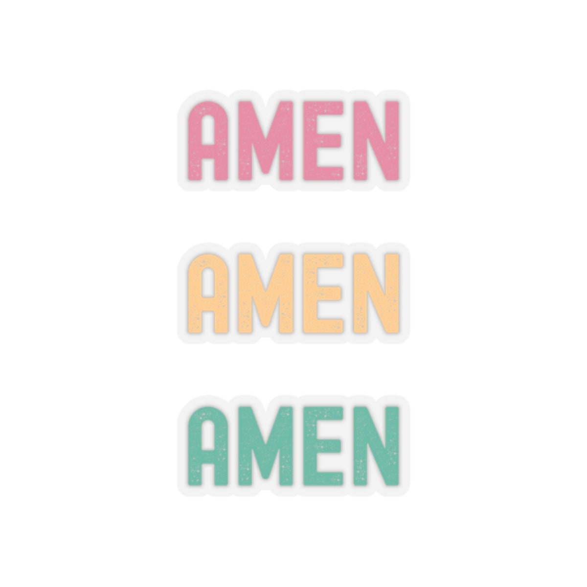 Christian Faith Sticker Amen Jesus Sticker for Bible Journaling ...