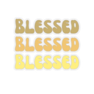 Christian Faith Sticker Blessed Jesus Sticker for Bible Journaling ...