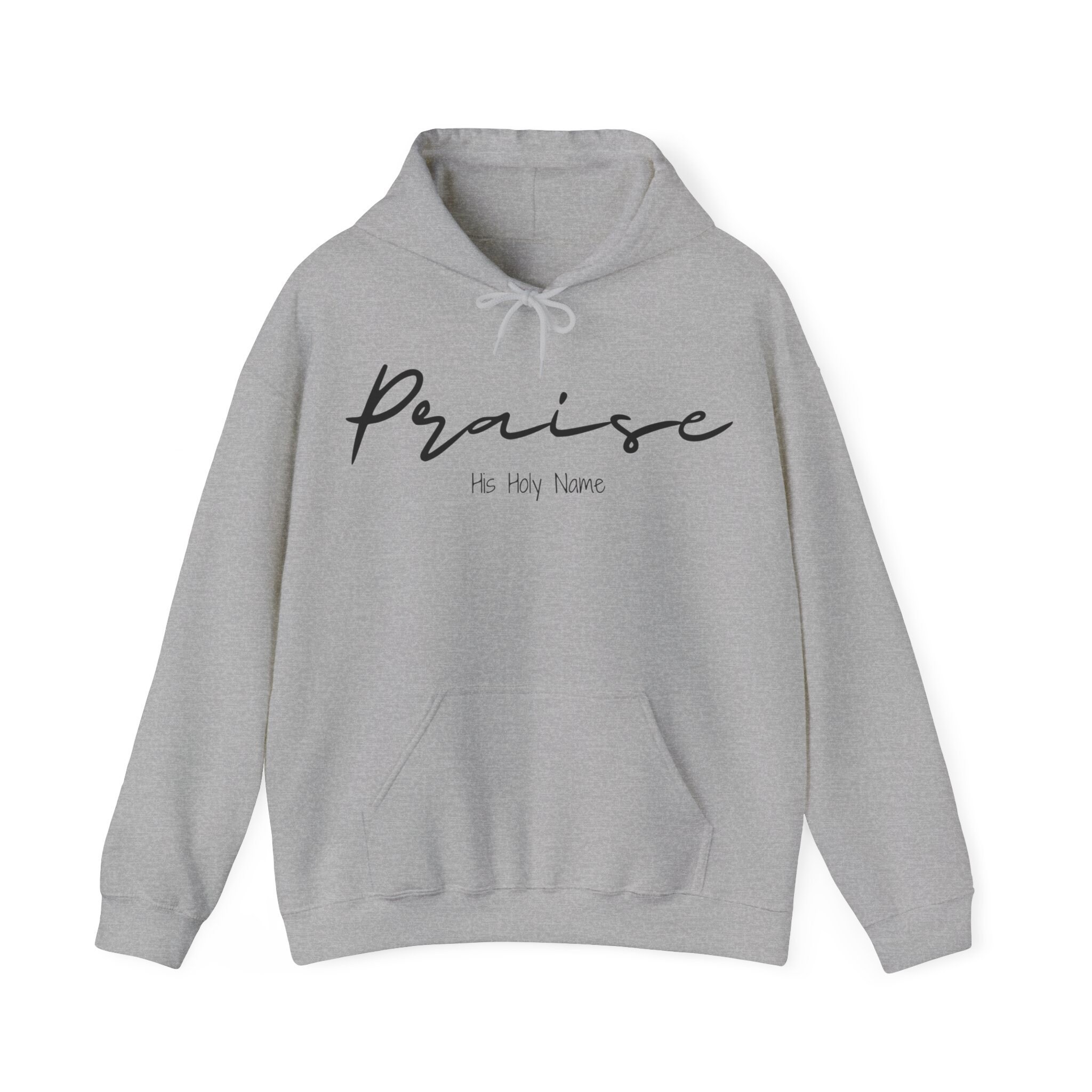 Praise His Holy Name Christian Sweatshirt | Christian Hoodie | Jesus ...