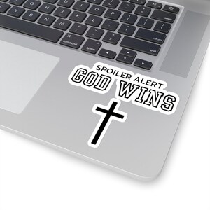 Christian Faith Sticker God Wins Jesus Sticker for Bible Journaling ...