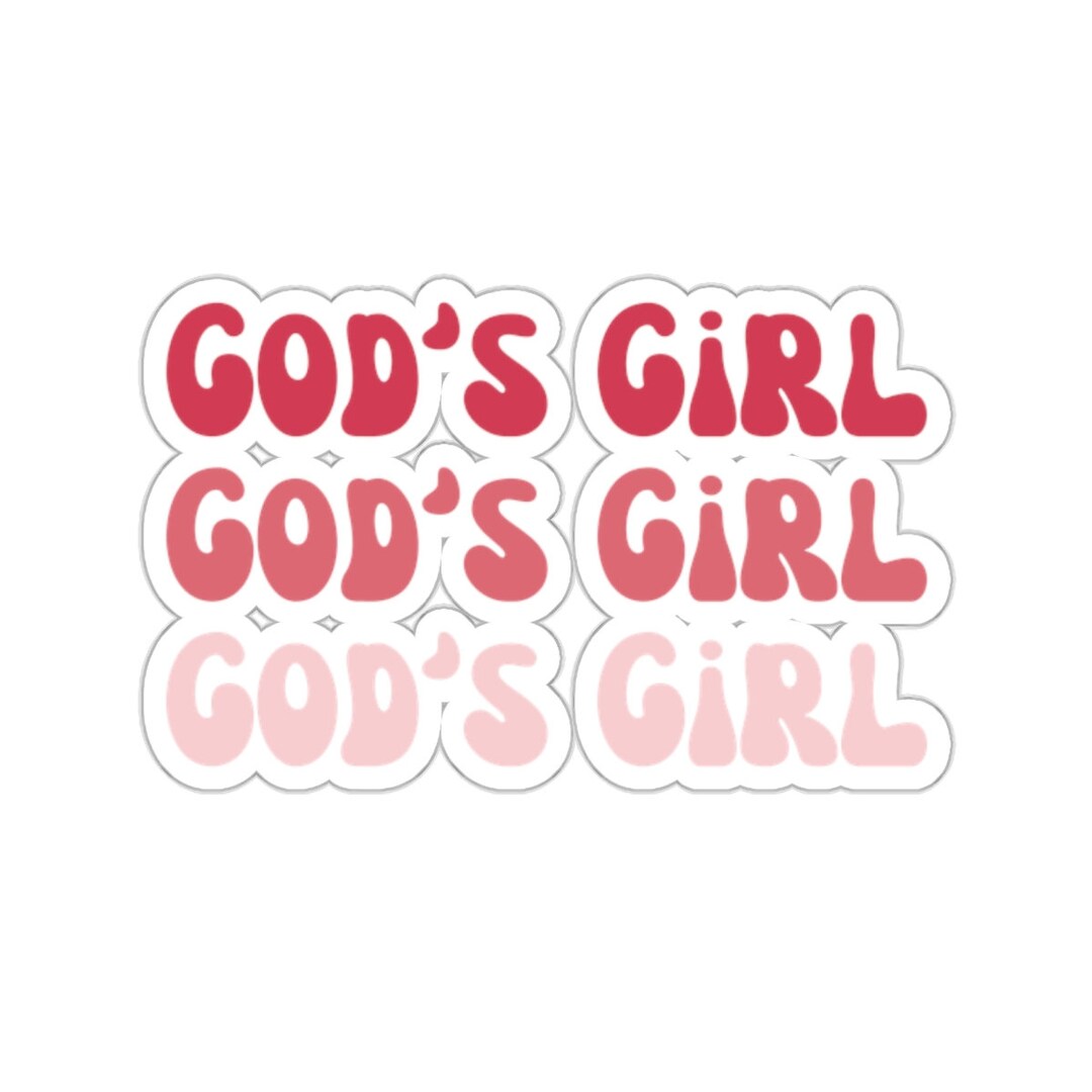 Christian Faith Sticker God's Girl Jesus Sticker for Bible Journaling ...