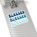 Christian Faith Sticker Blessed Jesus Sticker for Bible Journaling ...