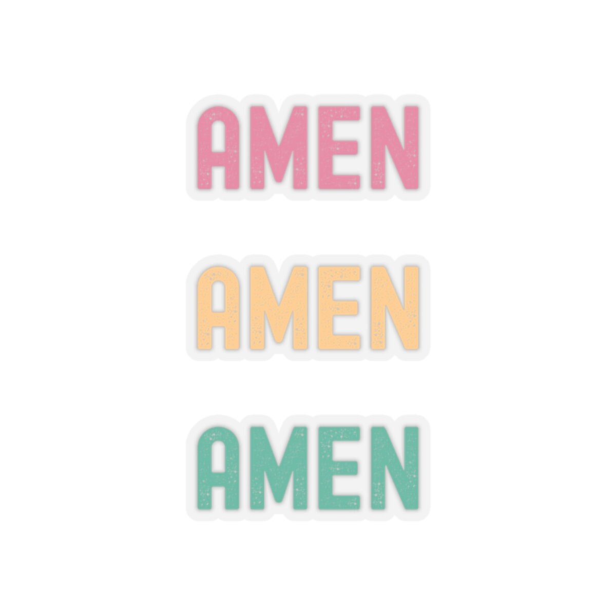 Christian Faith Sticker Amen Jesus Sticker for Bible Journaling ...