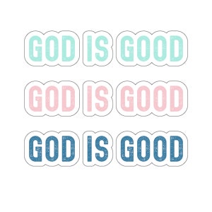 Christian Faith Sticker God is Good Jesus Sticker for Bible Journaling ...