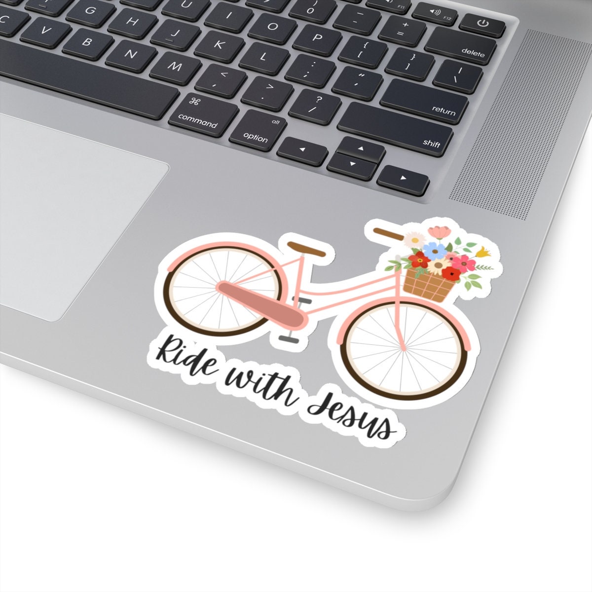 Christian Faith Sticker Bicycle Jesus Sticker for Bible Journaling ...
