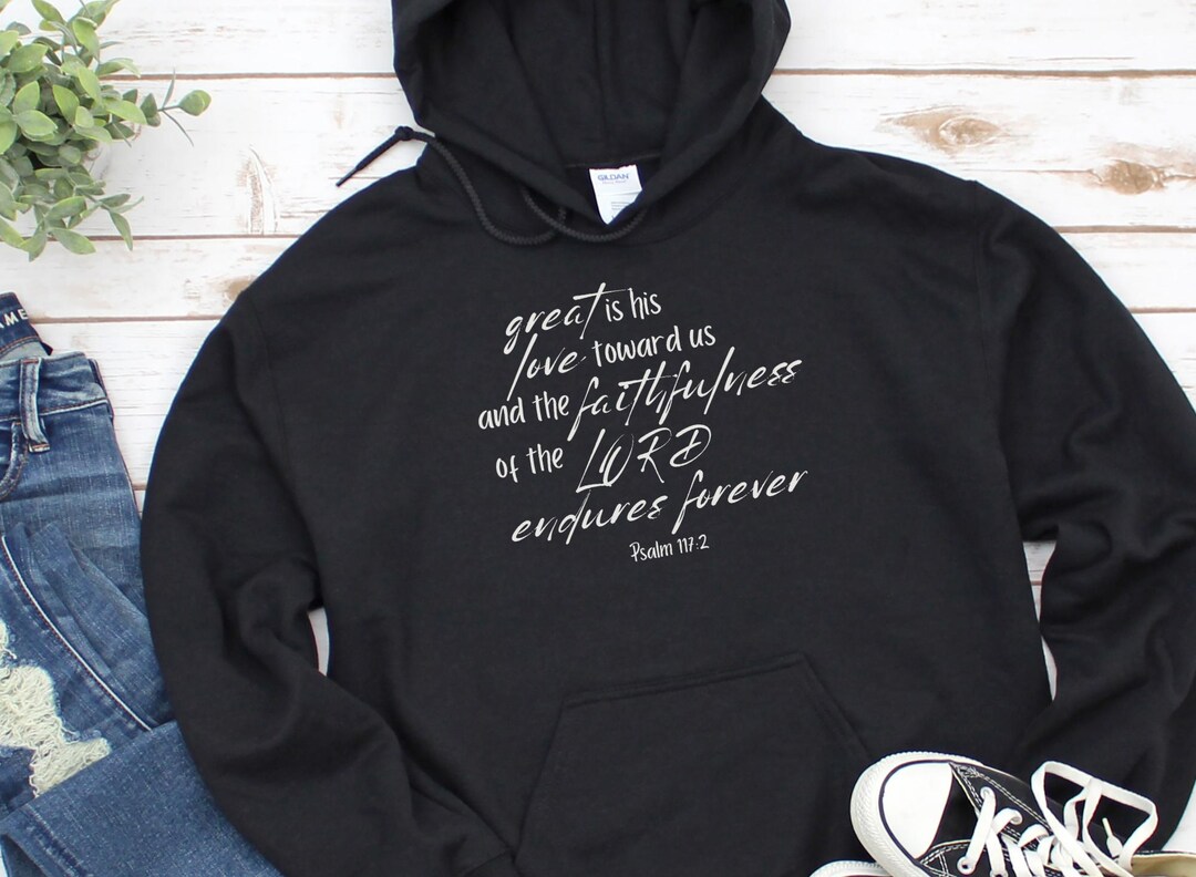 Psalms Hoodie Christian Clothes Bible Verse Jesus Lover Gift Christian ...