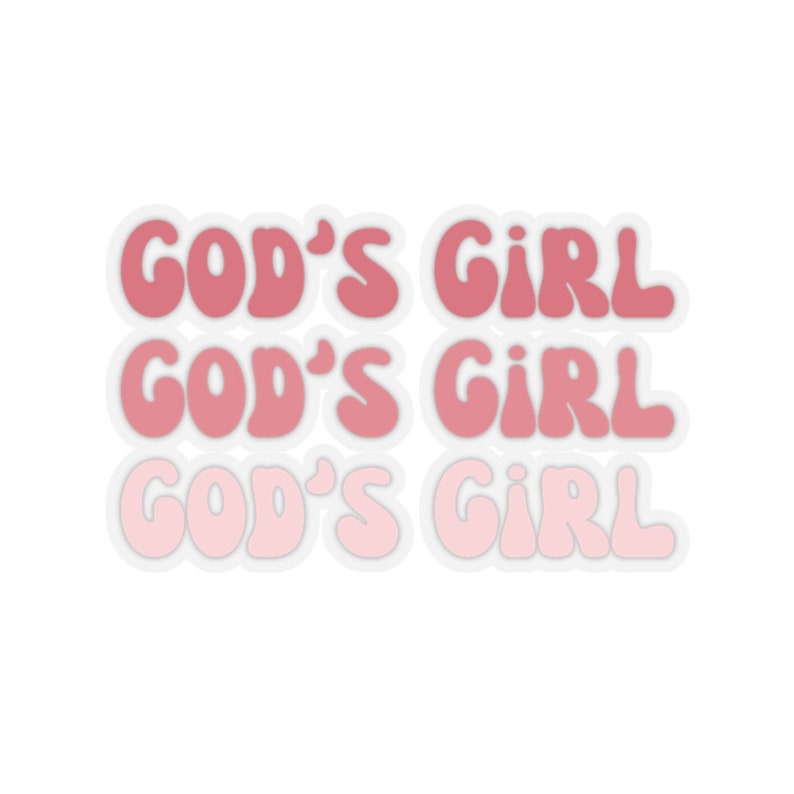 Christian Faith Sticker God's Girl Jesus Sticker for Bible Journaling ...