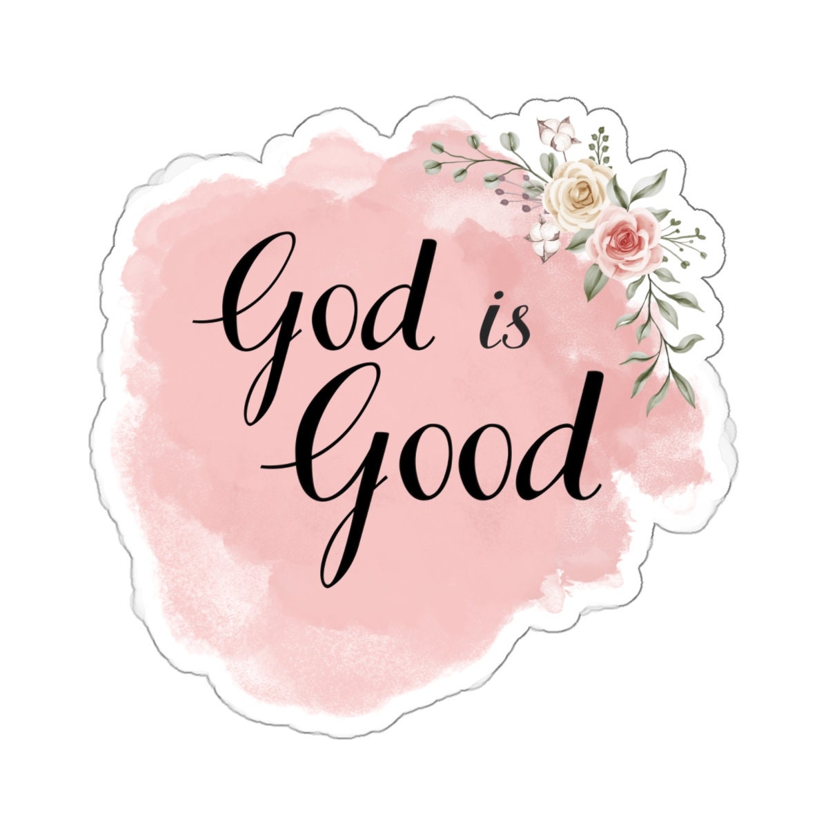 Christian Faith Sticker God is Good Jesus Sticker for Bible Journaling ...