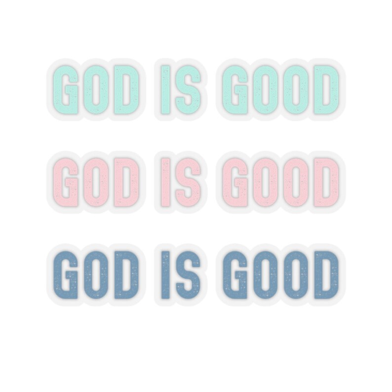 Christian Faith Sticker God is Good Jesus Sticker for Bible Journaling ...