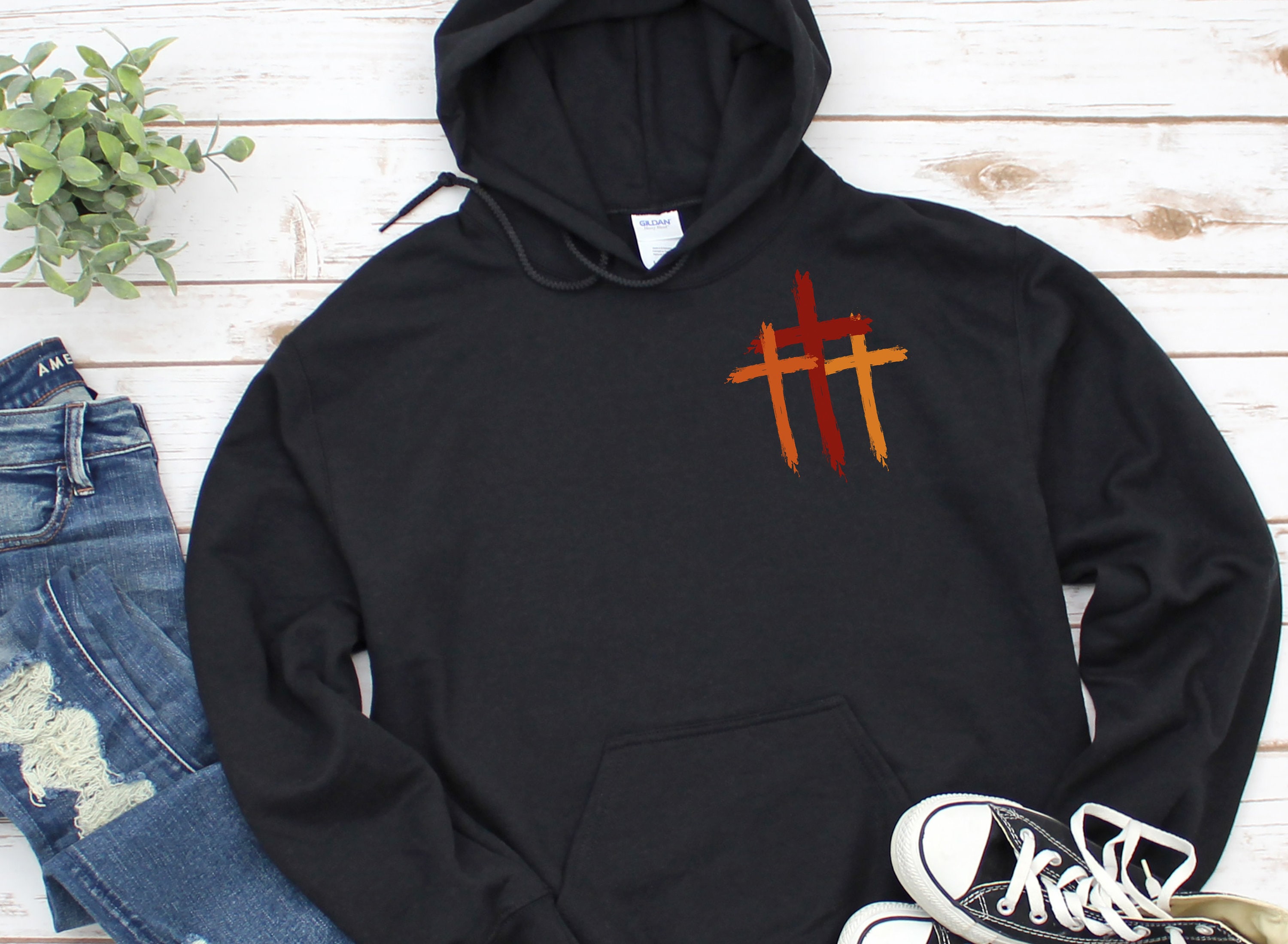 Christian Cross Hoodie | Christian Hoodie | Christian Hoodie | Jesus ...