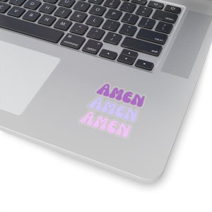 Christian Faith Sticker Amen Jesus Sticker for Bible Journaling ...