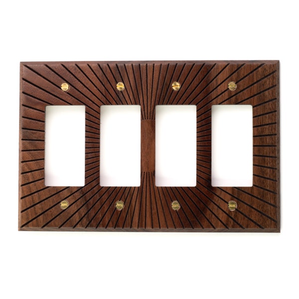 Wood Outlet Cover - Etsy