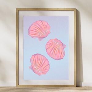 Trendy Pastel Wall Art Set of 3, Dreamy Dorm Room Decor, Preppy Girls ...