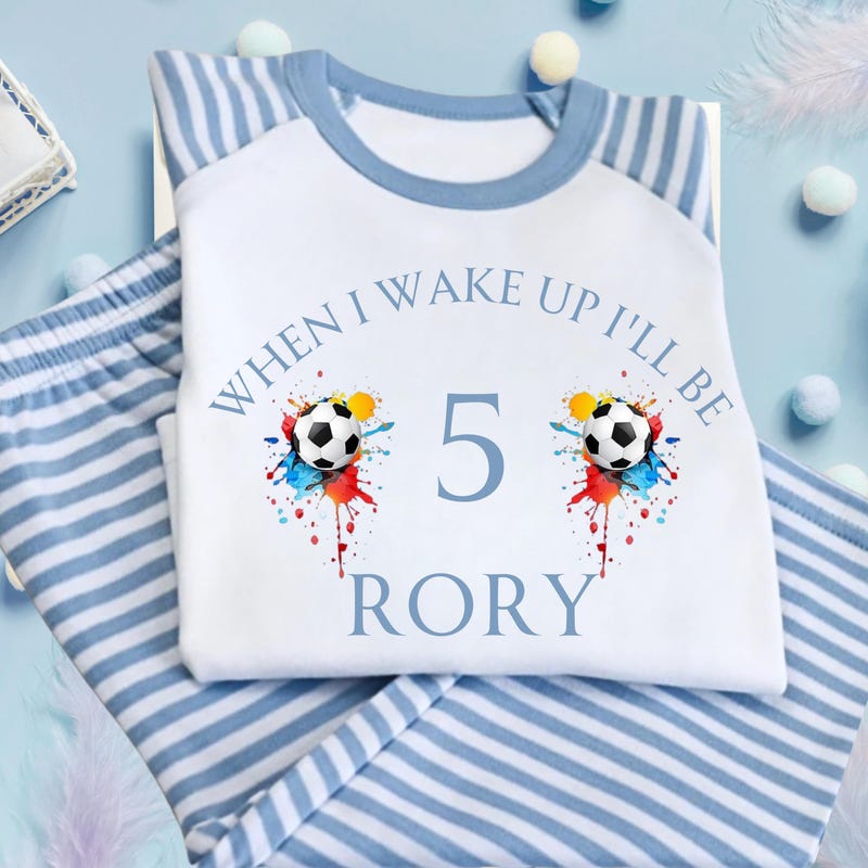Boys Tops Football - Etsy UK
