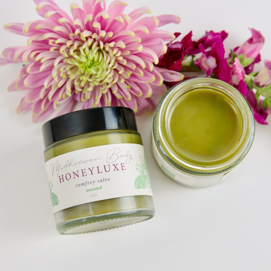 Comfrey Salve Organic: Herbal Balm for Dry Skin, 2oz or 4oz - Etsy