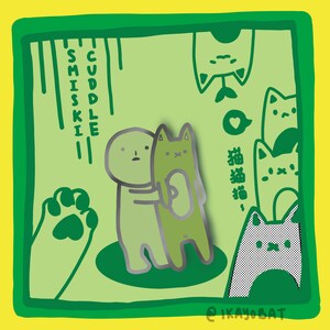 PREORDER: Little Green Man Enamel Pin - GLOWS - Etsy