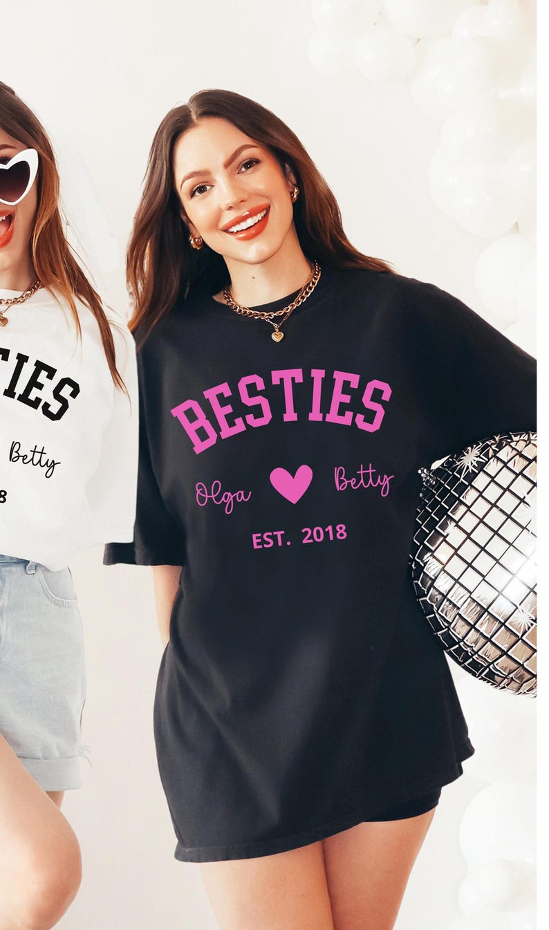 Custom Bestie Sweatshirt, Best Friends Sweatshirt, Eight Billion Hoodie ...