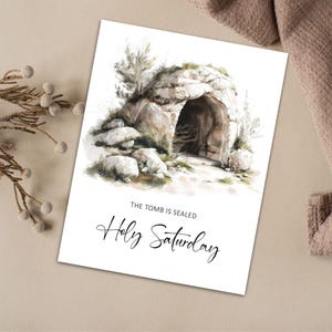 Holy Week Countdown | Bible Holy Week Study Cards | Christian Easter ...