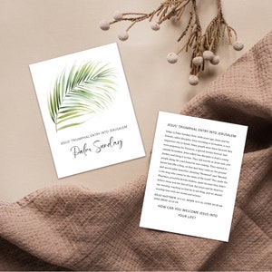 Holy Week Countdown Bible Holy Week Study Cards Christian Easter Advent ...