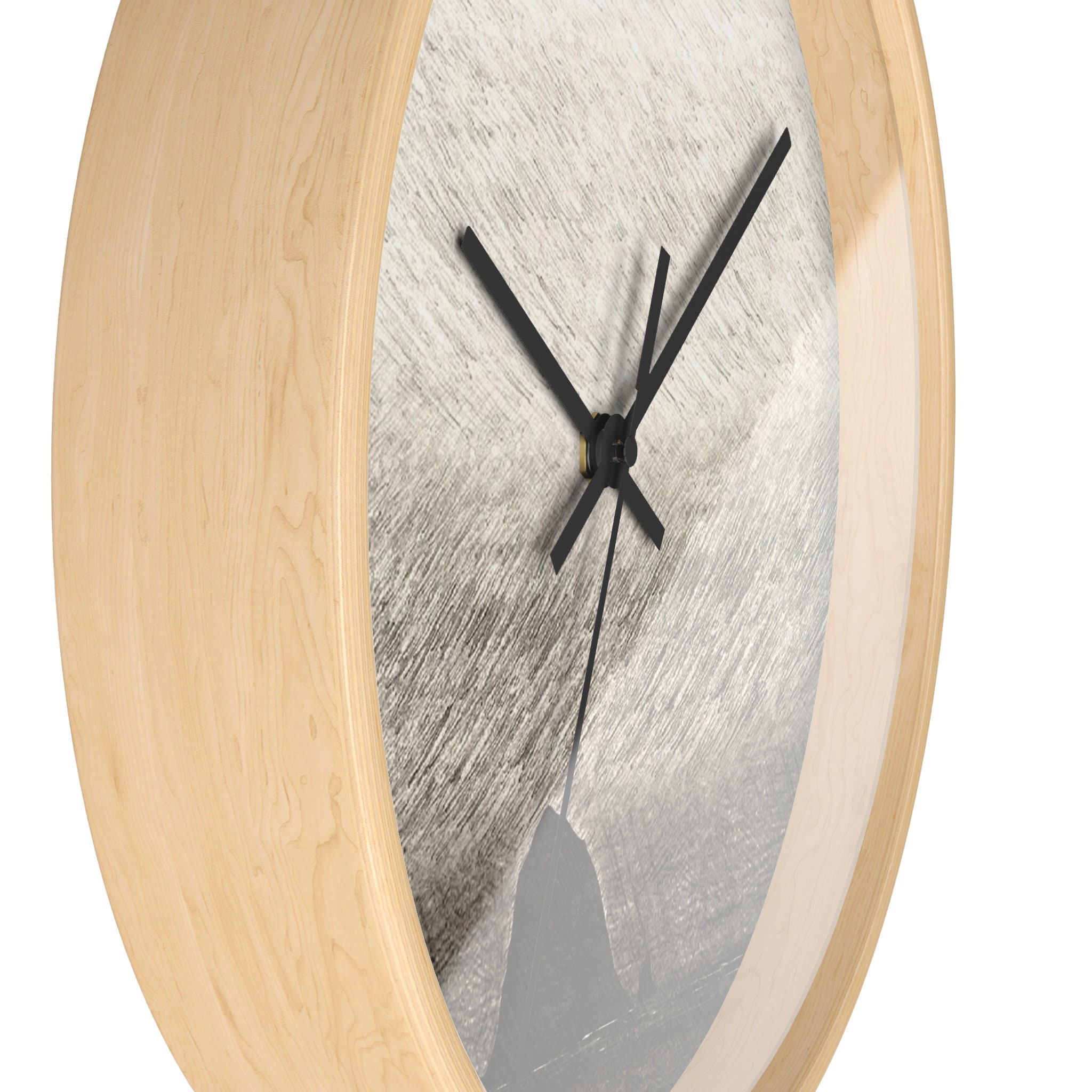 Haystack Rock Wall Clock - Etsy