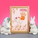 PRINTABLE Easter Bunny Handprint Craft for Kids Cute Easter Handprint ...