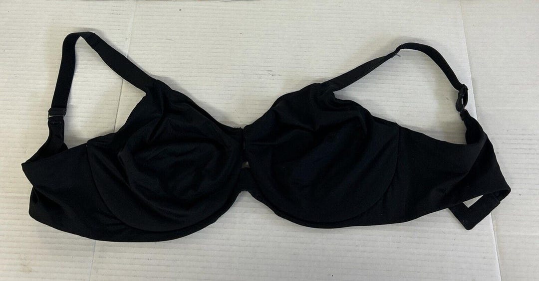 Spanx Low Profile Minimizer Bra Unlined Wireless Size 38G Black - Etsy