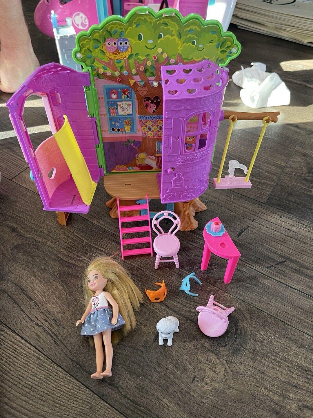 Chelsea Barbie Dolls, Treehouse ,accessories, Furniture. - Etsy