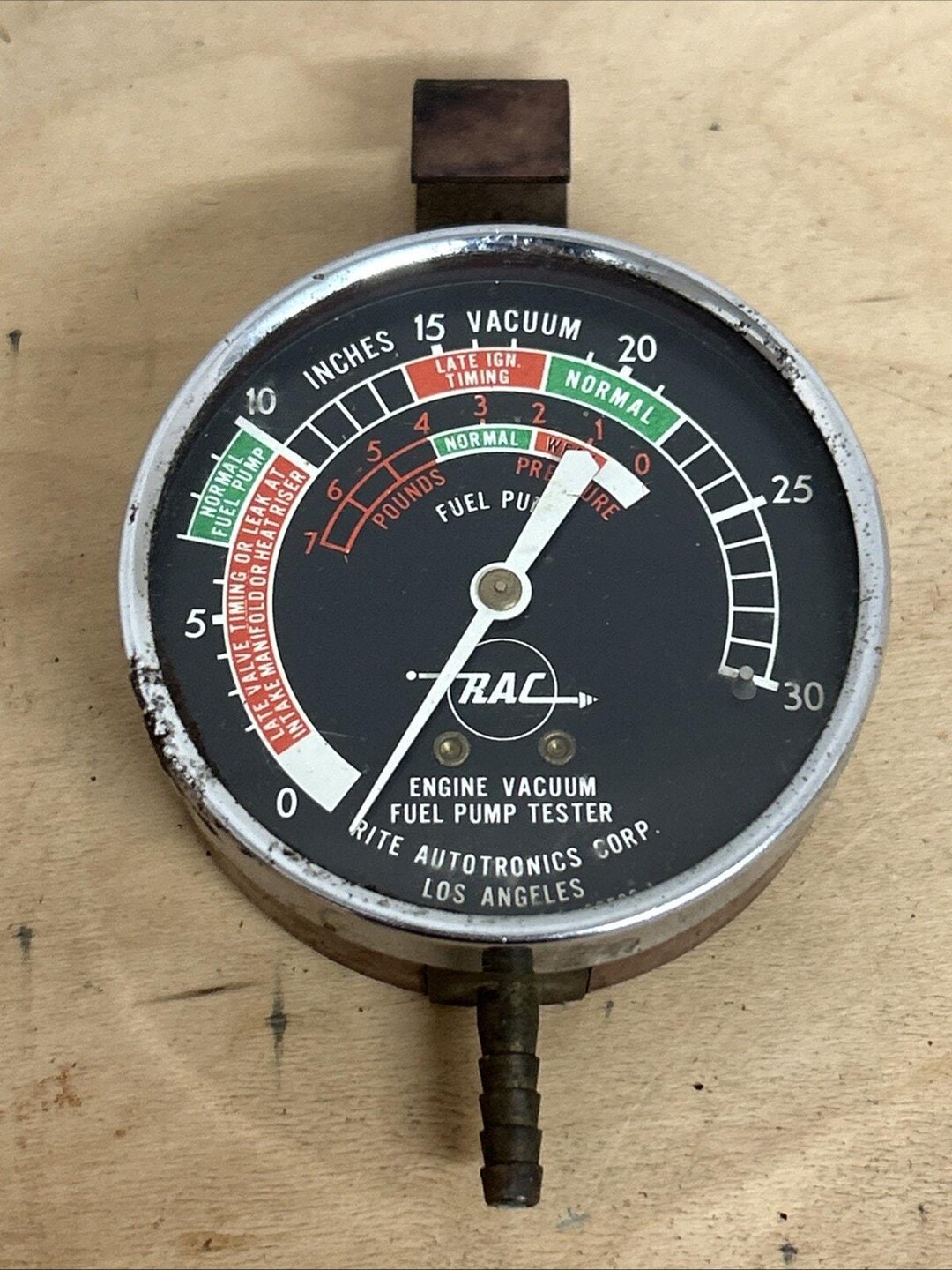 Vintage Antique RAC Engine Vacuum Fuel Pump Tester 53660 - Etsy