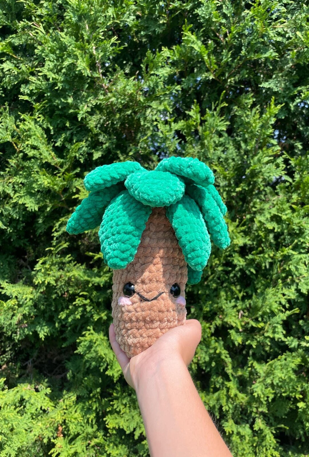 Palm Tree Plushie - Etsy