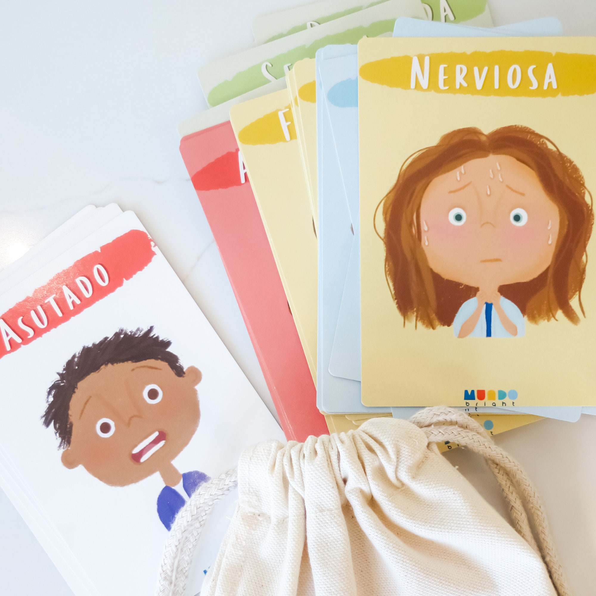 Spanish Emotional Intelligence Cards for Kids Learn to Manage Emotions ...