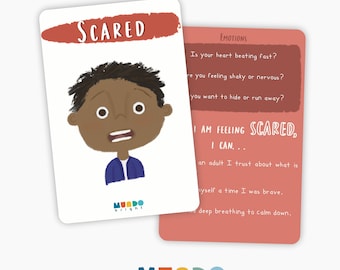 Spanish Emotional Intelligence Cards for Kids - Learn to Manage ...