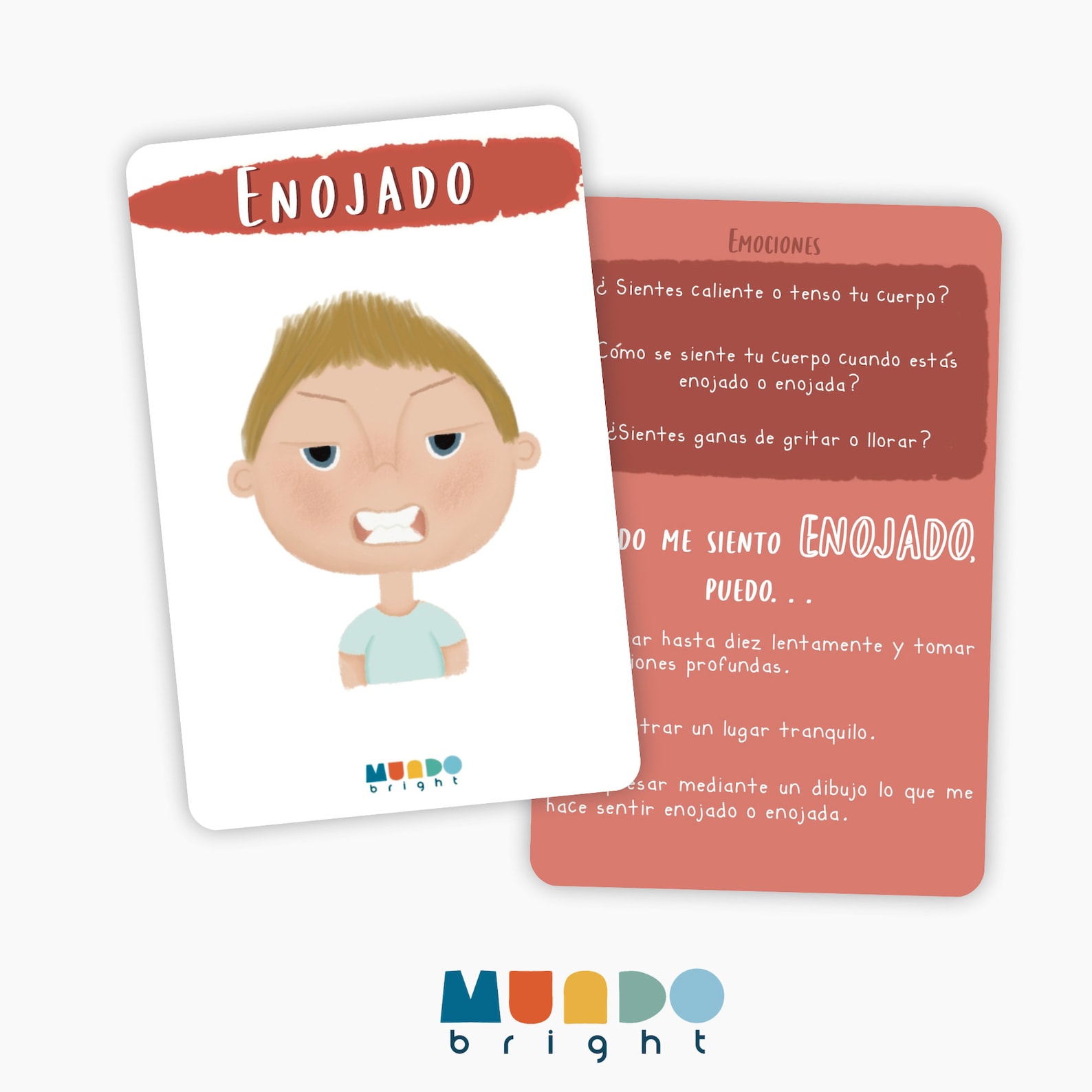 Spanish Emotional Intelligence Cards for Kids - Learn to Manage ...