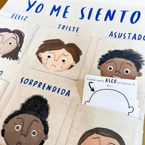 Emotions Banner for Kids Hand Painted, Interactive Emotional Learning ...