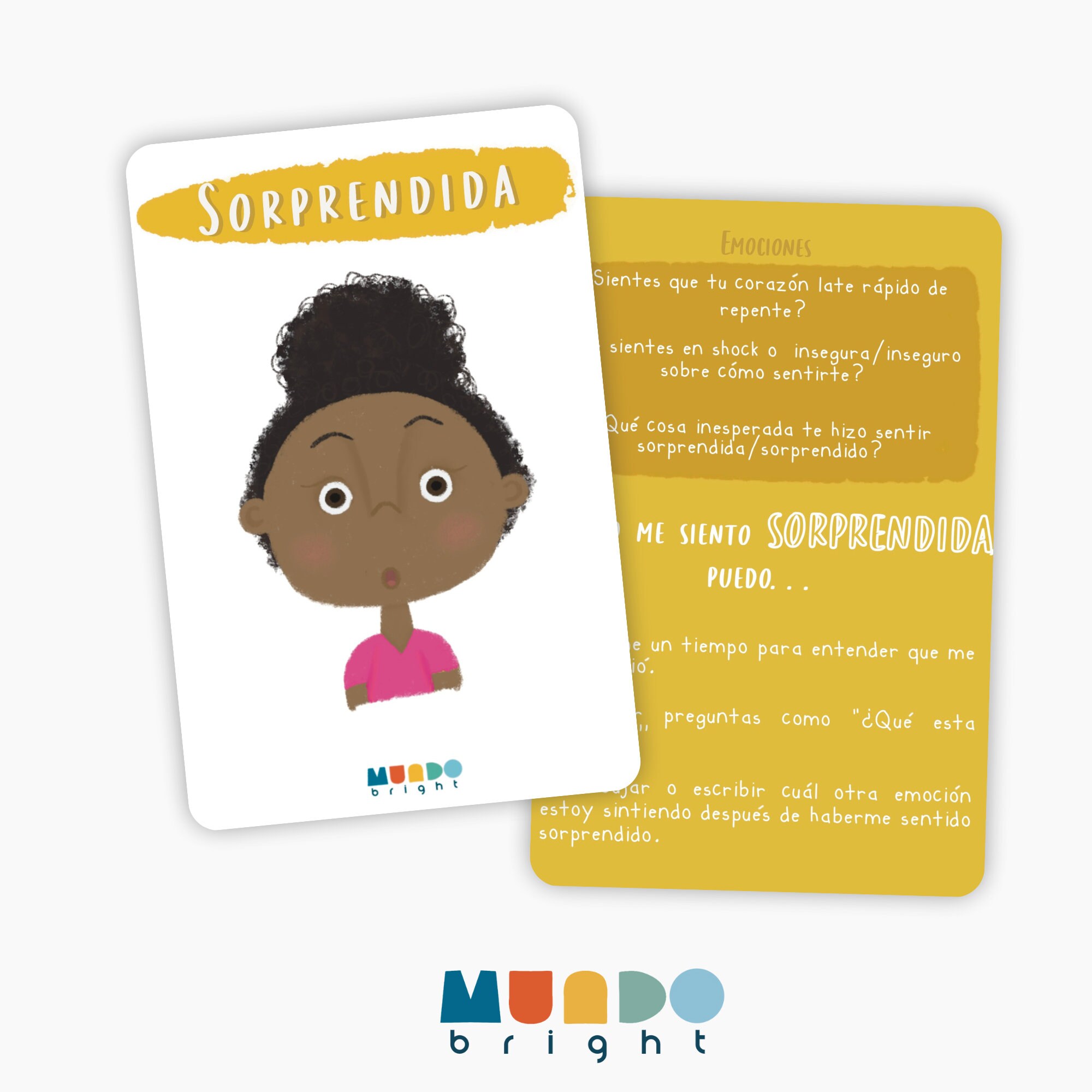Spanish Emotional Intelligence Cards for Kids - Learn to Manage ...