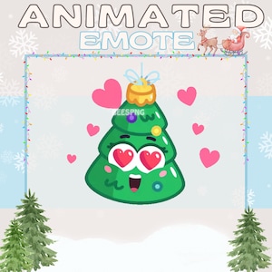 Animated Twitch Emote ''lovemas'' Christmas Emote for Twitch Christmas ...