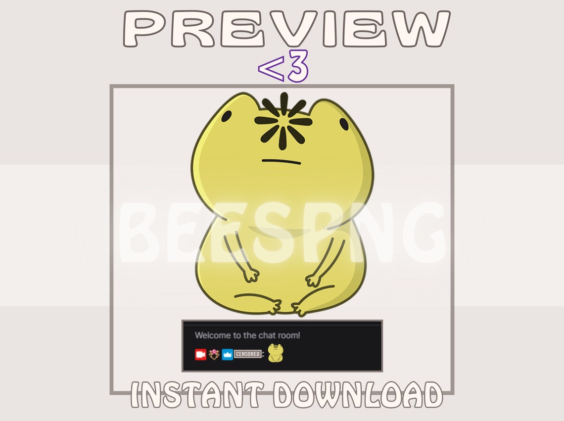 Twitch Emote » "processing Frog'' » Emotes for Twitch | Frog Emote ...